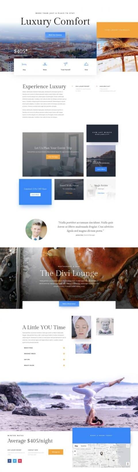 Template Design Website Terbaru dari DIVI Elegant Themes